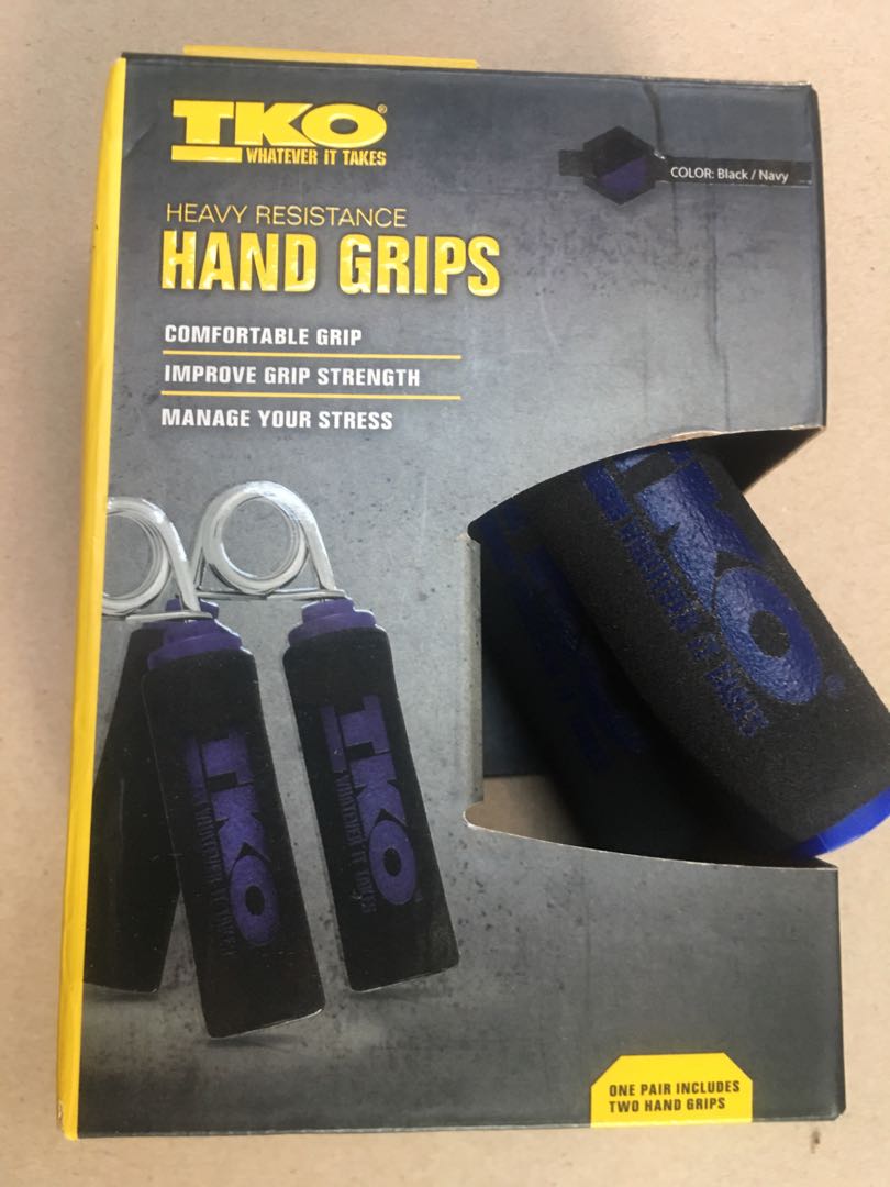 TKO Heavy Resistance Hand Grips, Sports Equipment, Exercise & Fitness ...