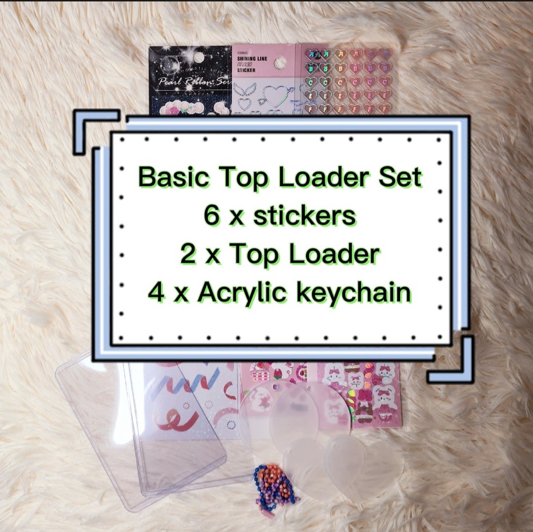 Toploader Beginner Set Stickers, Hobbies & Toys, Stationery & Craft ...