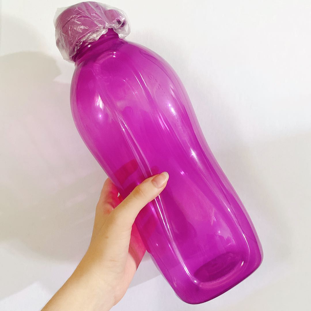 TUPPERWARE 2L Eco Water Bottle (Purple), Furniture & Home Living ...