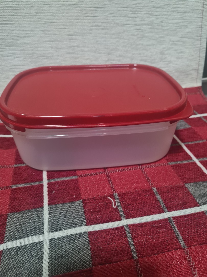 Tupperware MM Mini Rectangular 1, Furniture & Home Living, Kitchenware ...