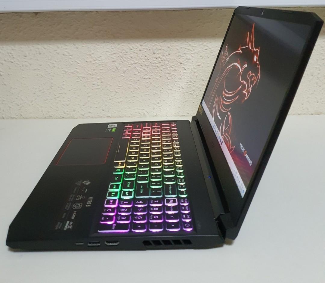(U.P $1998) Acer Nitro 5 I7-10750H|GTX1650Ti|16GB|1TB SSD|15.6In FHD ...