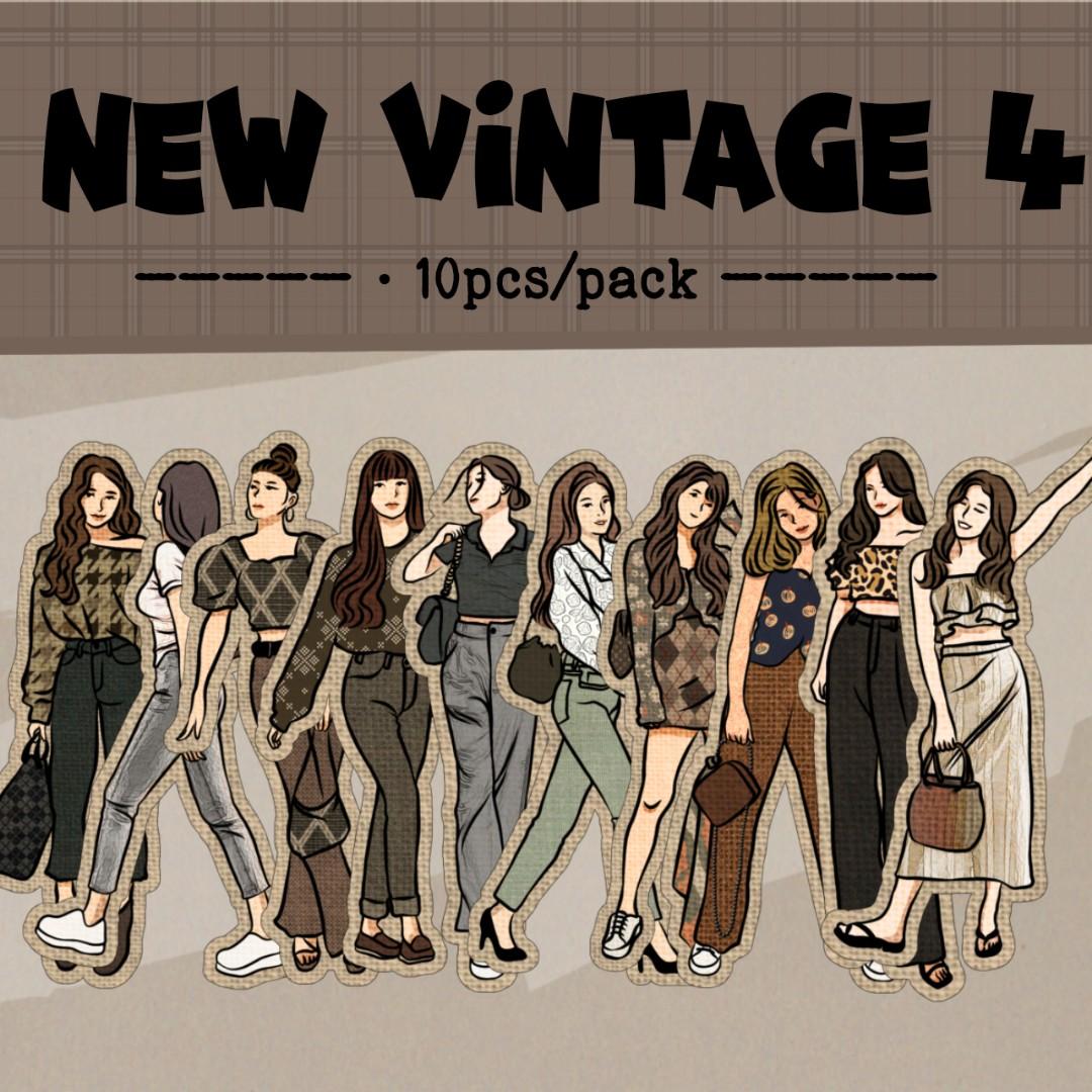 Vintage Stickers [Take all five sets], Hobbies & Toys, Stationary ...