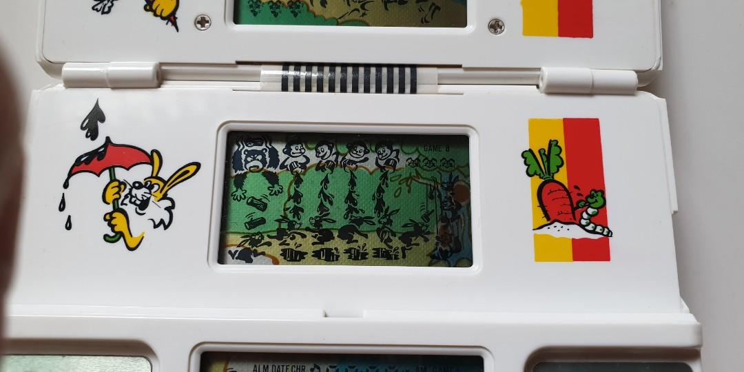 VTech Rabbit Hop Tri-Screen Time & Fun, Video Gaming, Video Game ...