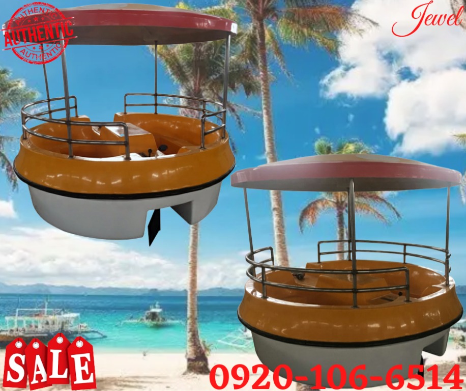 Water Entertainment Round Pedal Boat M-016, Sports Equipment, Sports ...