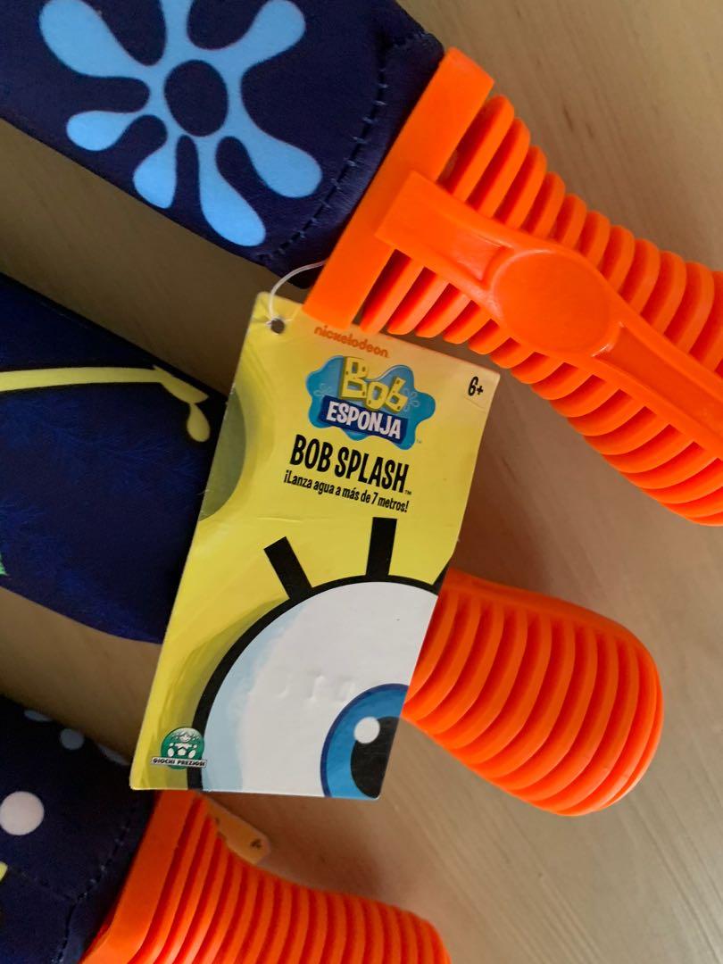 Water spray gun - sponge bob, Hobbies & Toys, Toys & Games on Carousell