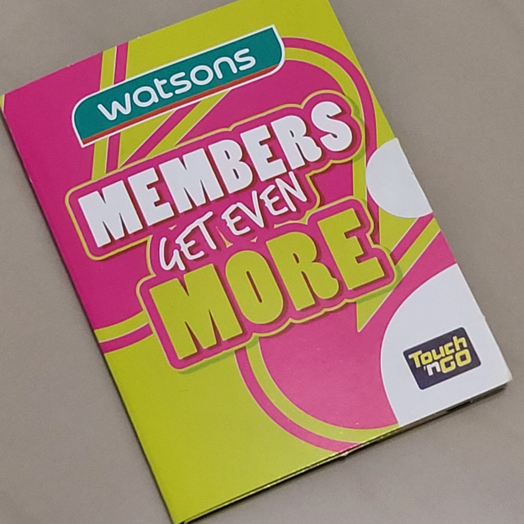 Watsons Touch 'n Go Card, Everything Else on Carousell