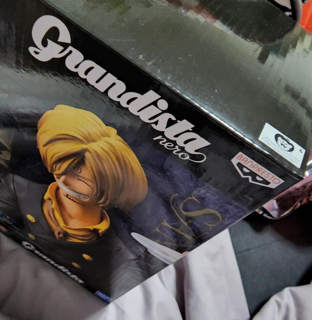 White Toei Sticker Grandista Nero One Piece Sanji, Hobbies & Toys ...