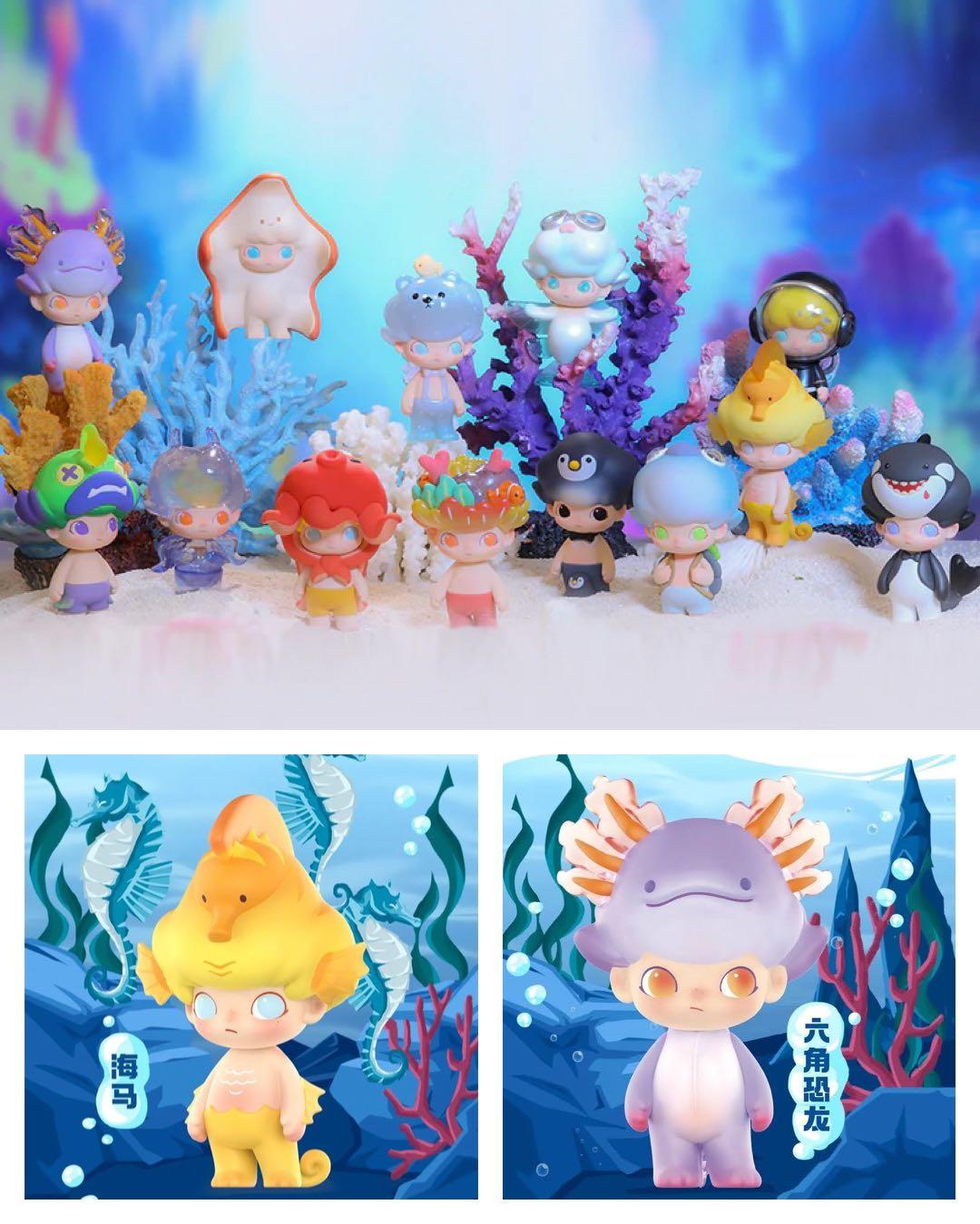 [WTS/WTT] Dimoo Aquarium Series (Seahorse & Axolotl), Hobbies & Toys ...