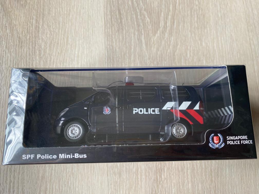 1:43 TP Expressway Patrol Car and 1:38 SPF Mini-Bus Diecast Collectible ...