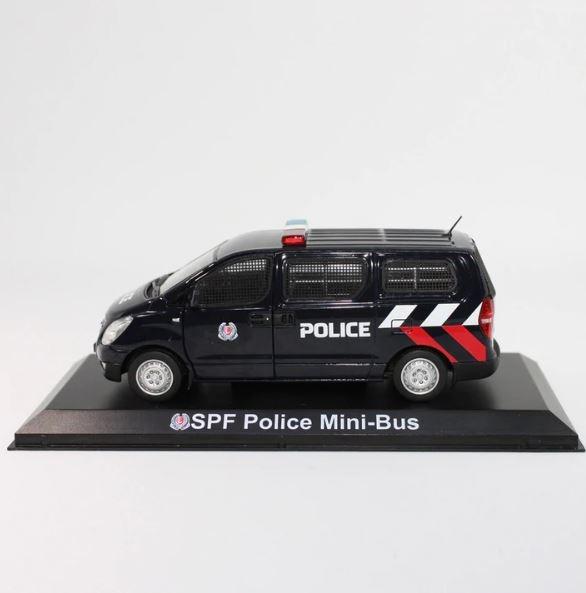 1:43 TP Expressway Patrol Car and 1:38 SPF Mini-Bus Diecast Collectible ...