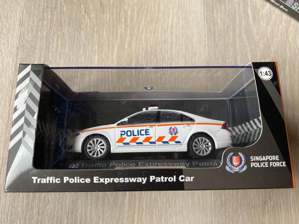 1:43 TP Expressway Patrol Car and 1:38 SPF Mini-Bus Diecast Collectible ...