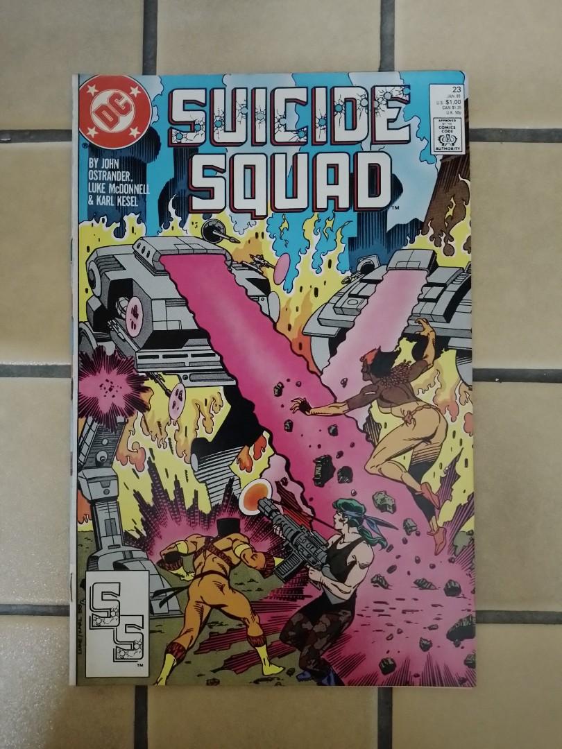 1st introduction of Oracle ( Barbara Gordan ) Suicide Squad #23 ( Luke ...