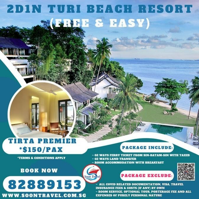 3D2N Batam Turi Beach Resorts, Tickets & Vouchers, Local Attractions ...