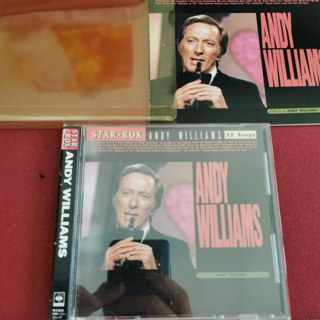 95％new 日本製 Andy Williams Star Box 22 Songs CD / 1989年 CBS Sony made in ...