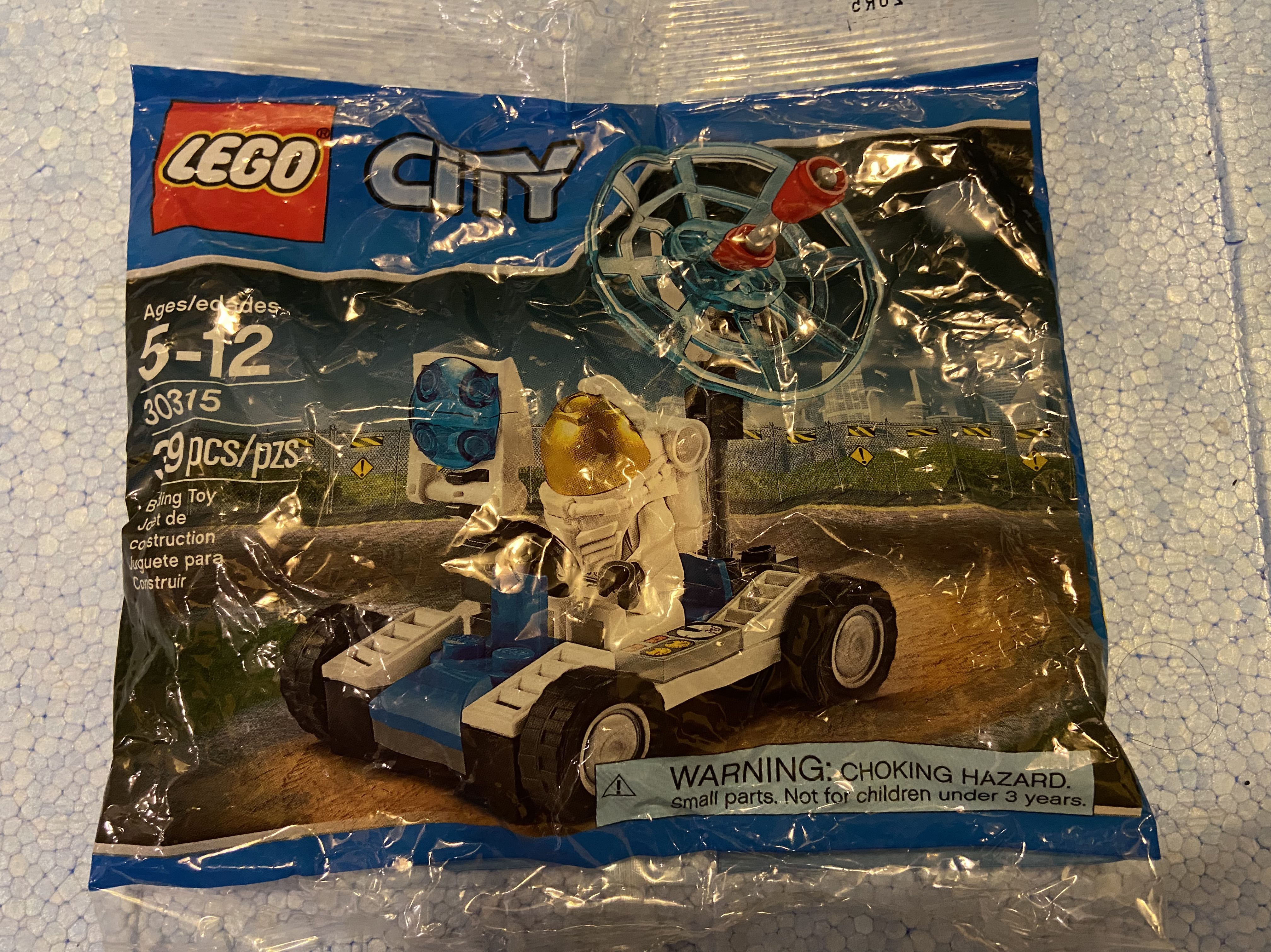 樂高 LEGO 30315 太空人 太空車 City Space Port 30315 Space Utility Vehicle ...