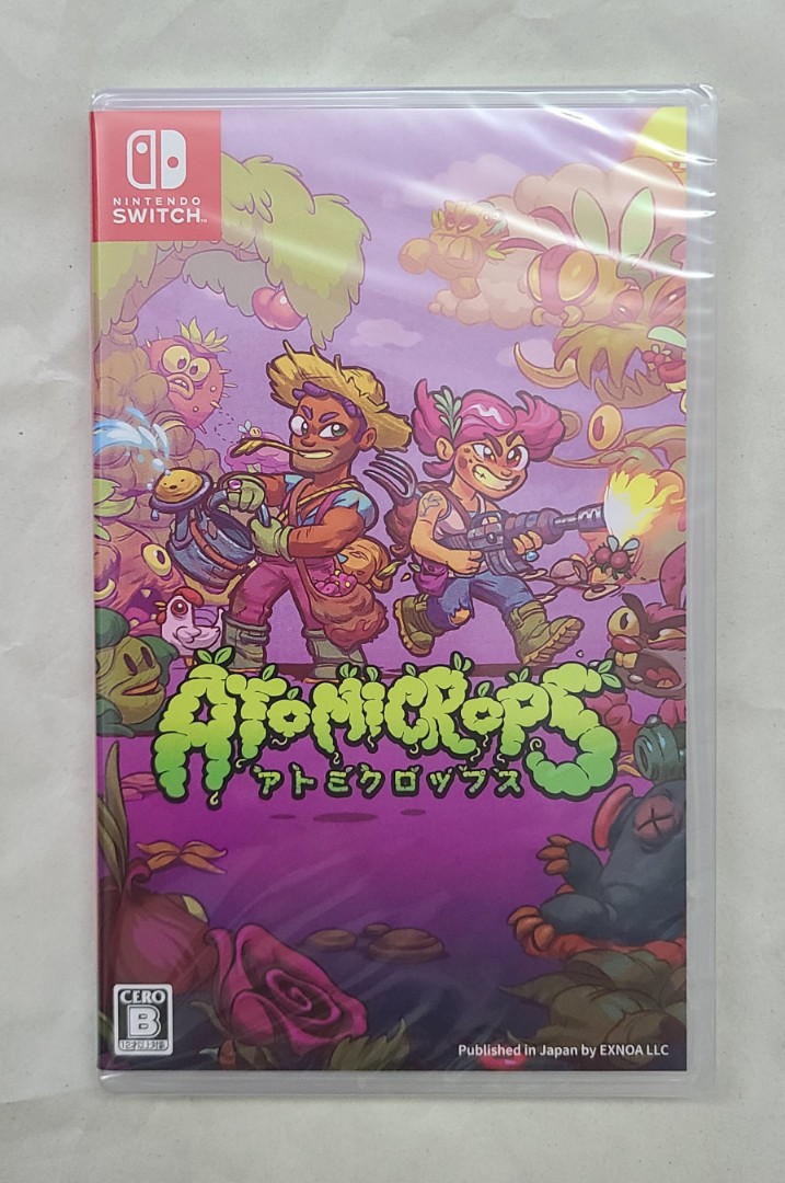 全新現貨 Nintendo Switch Atomicrops 日版 中文/英文/日文 任天堂 NS, 電子遊戲, 電子遊戲, Nintendo 任天堂 - Carousell
