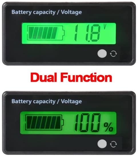 A177 Lcd Digital Battery Capacity Monitor Dc 8 63v Lithium Battery
