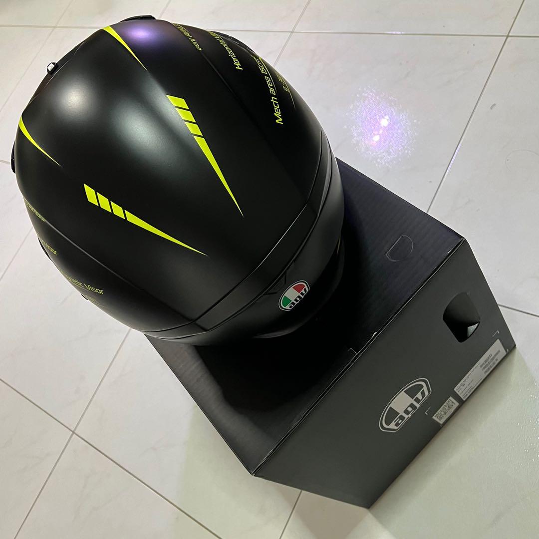 AGV K-5 JET TOP PROJECT 46 3.0 HELMET , Motorcycles, Motorcycle ...