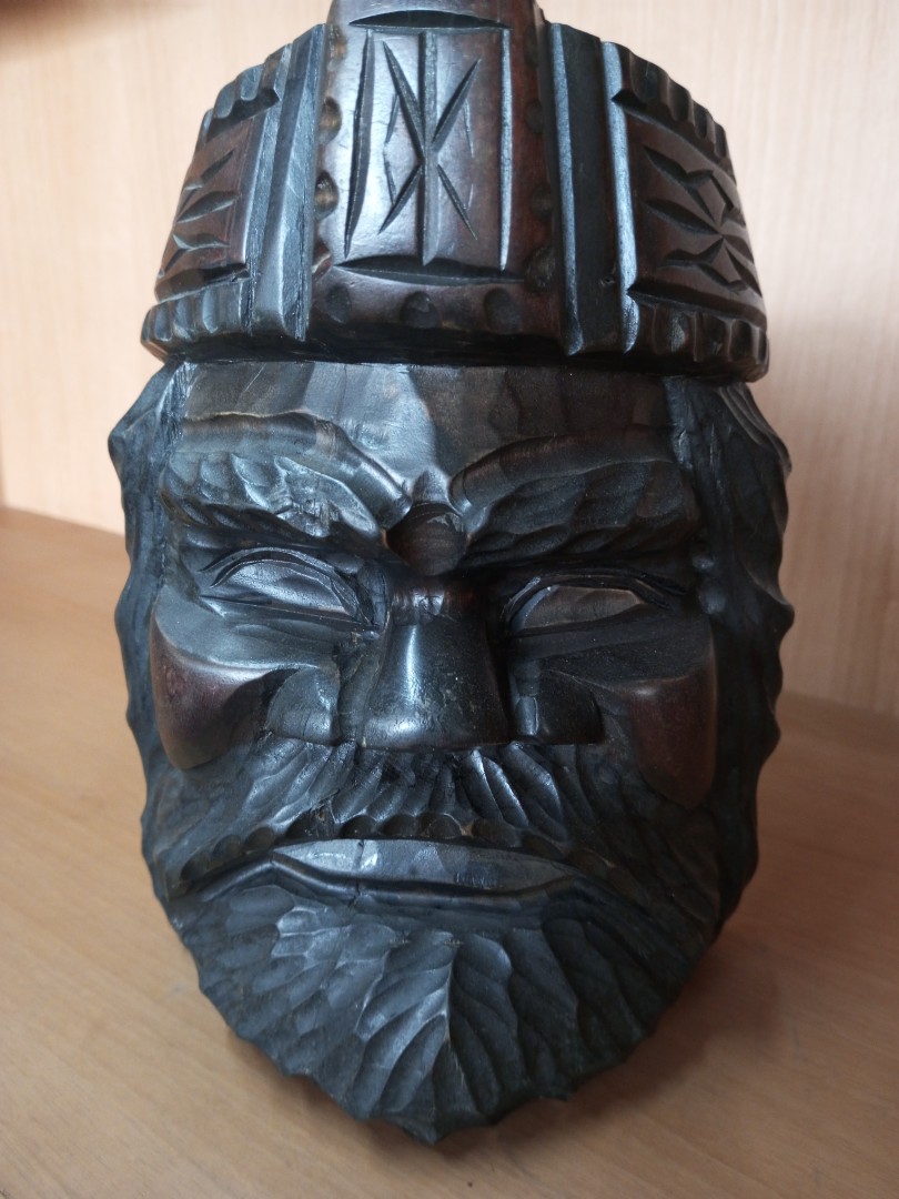 Vintage Ainu japanese wooden mask, Hobbies & Toys, Memorabilia ...