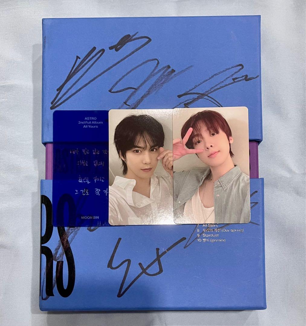 Astro All Yours signed album (ME ver), Hobbies & Toys, Memorabilia ...