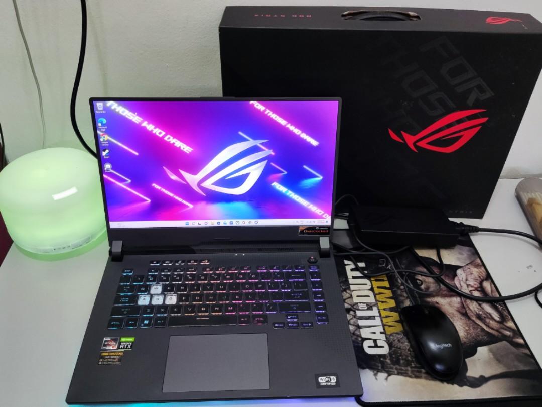 ASUS ROG STRIX G15. AMD Ryzen 9 5900HX. RTX 3060, Computers & Tech ...