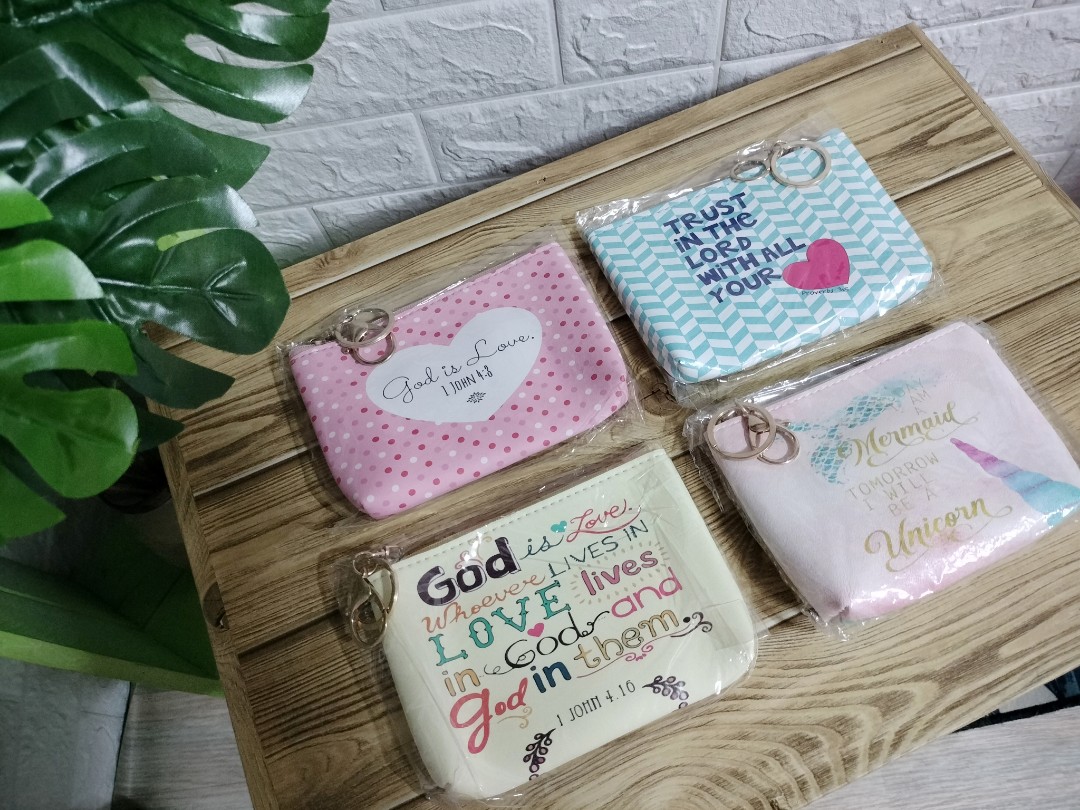 Bible Verse Coin Purse Wallet, Women's Fashion, Bags & Wallets, Purses ...