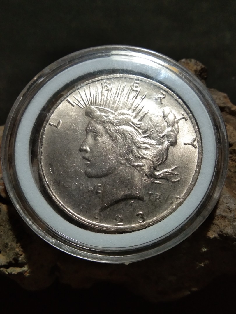 Big One dollar peace 1923 copy coins, Hobbies & Toys, Memorabilia ...