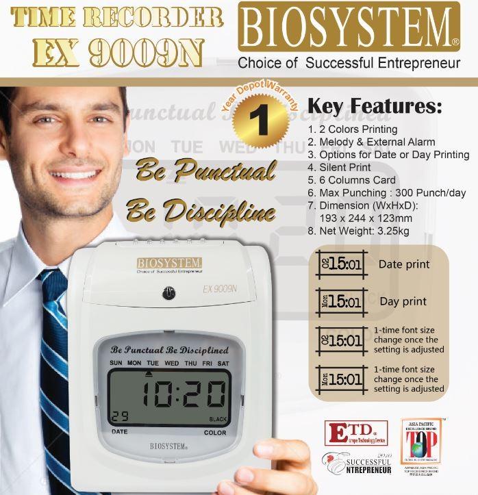 BIOSYSTEM EX9009N Punch Card Machine, Computers & Tech, Office ...