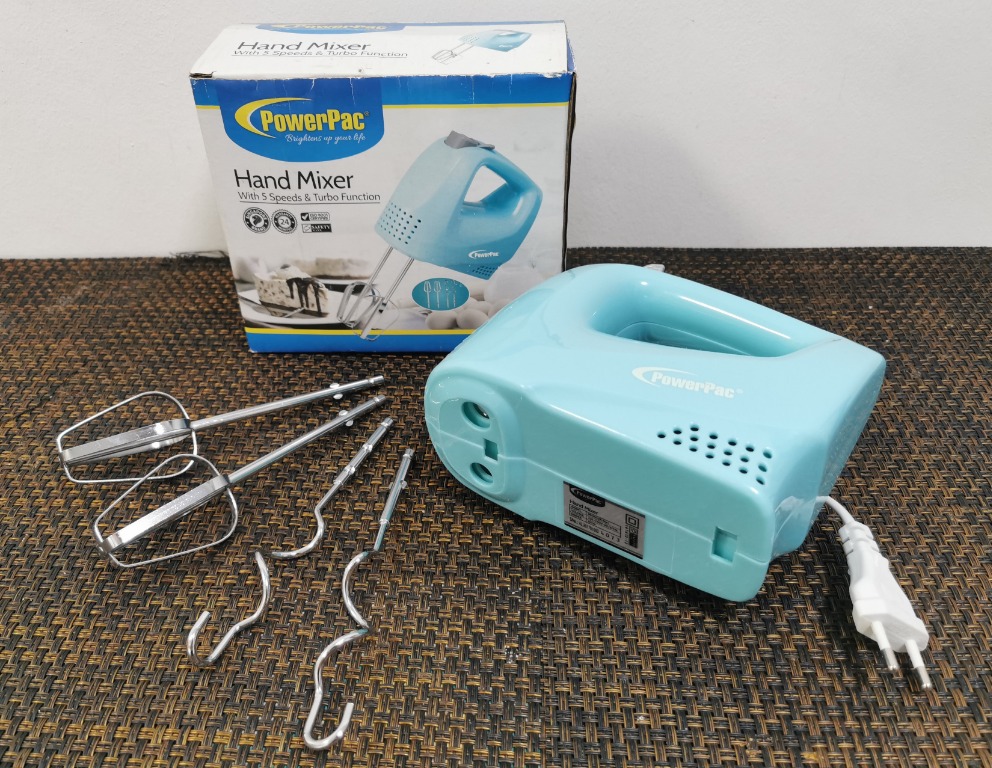 BNIB*** Powerpac Hand Mixer PPHM108, Furniture & Home Living ...
