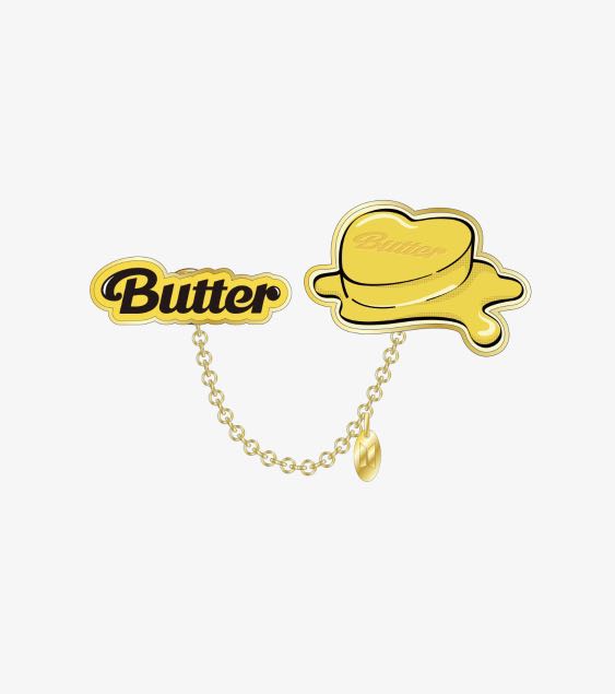 BTS BUTTER OFFICIAL MERCH BADGE SET, Hobbies & Toys, Memorabilia ...