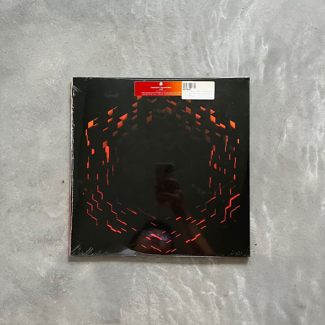 C418 - Minecraft Volume Beta, Fire Splatter Vinyl - RARE (Non ...