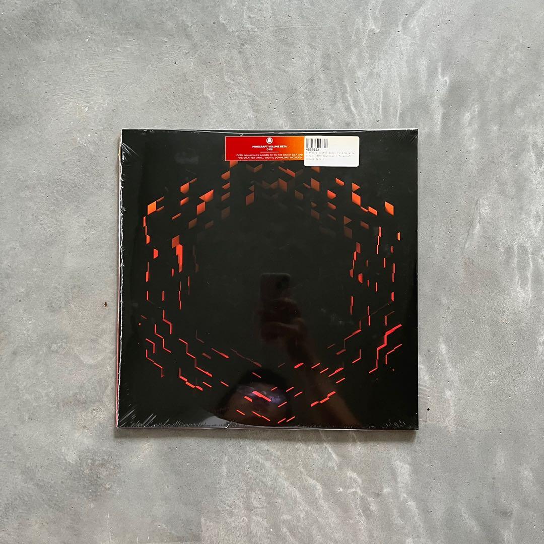 C418 - Minecraft Volume Beta, Fire Splatter Vinyl - RARE (Non ...