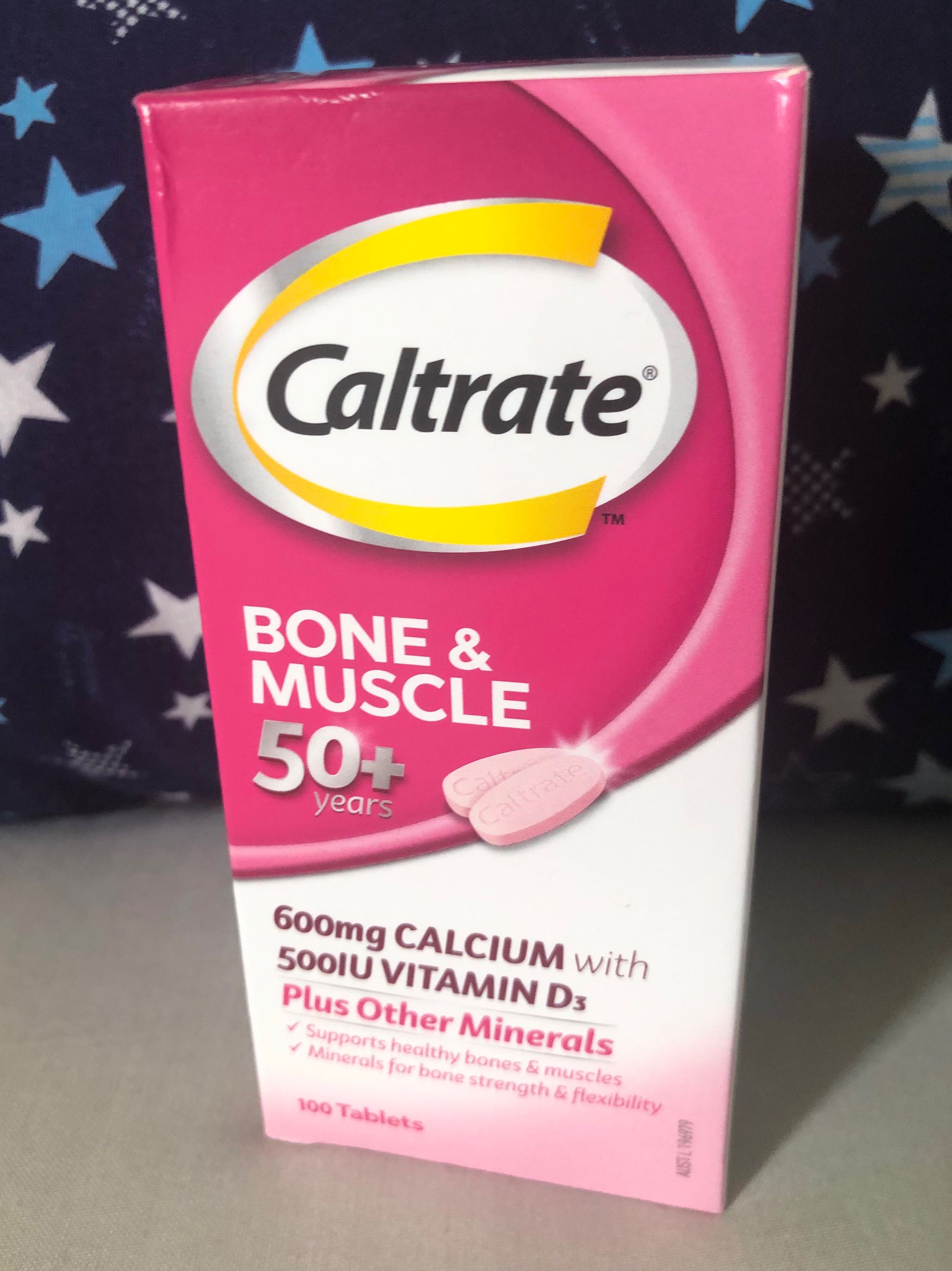 Caltrate bone & muscle for 50+ ( 100 tablets ), Health & Nutrition ...