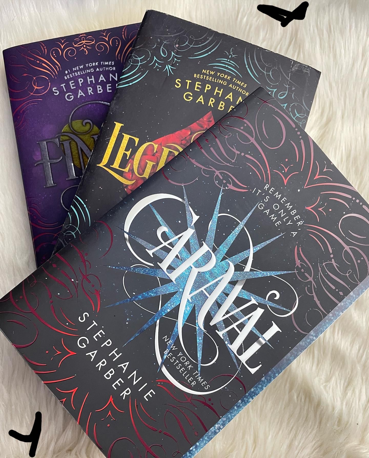 Caraval Trilogy by Stephanie Garber (Complete set), Hobbies & Toys, Books & Magazines, Fiction ...