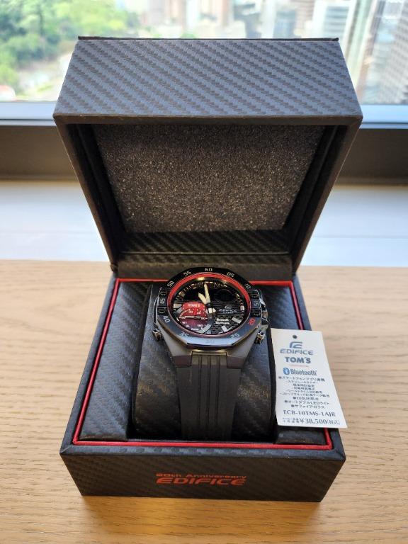 CASIO EDIFICE TOM’S Racing Team Collaboration Model, 男裝, 手錶及配件, 手錶 ...