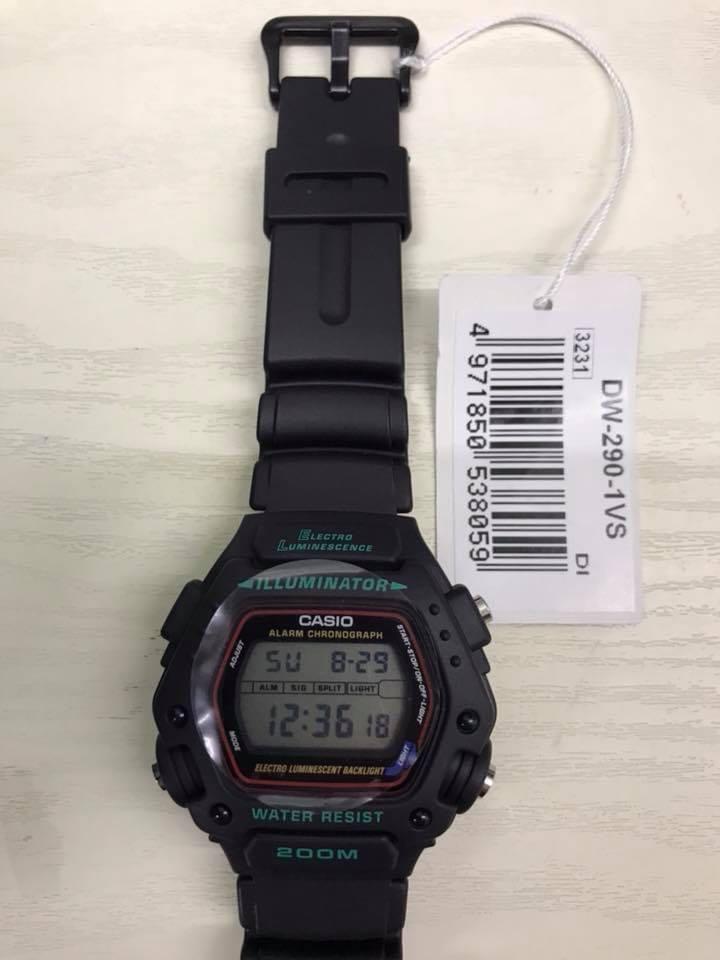 Casio Mission Impossible DW290-1V DW290-1VS, Men's Fashion, Watches ...