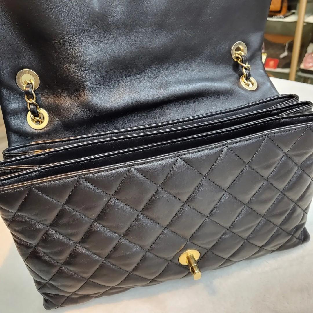 Chanel Soft Elegance Jumbo Flap Bag, Luxury, Bags & Wallets on Carousell