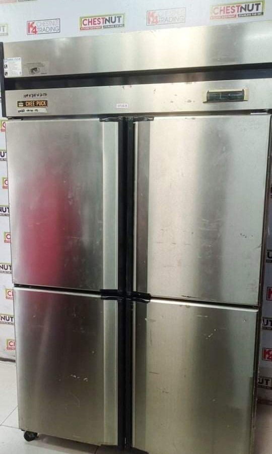 Chee Puck 4 Door Commercial Combination Chiller Freezer, TV & Home ...