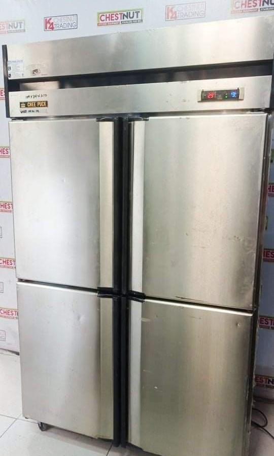 Chee Puck 4 Door Commercial Combination Chiller Freezer, TV & Home ...