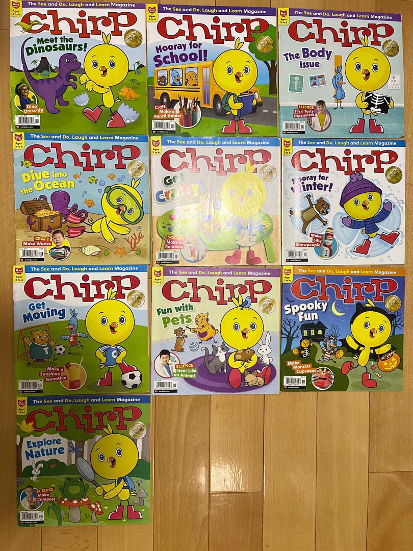 Chirp, the See and Do, Laugh and Learn Magazine, 興趣及遊戲, 書本 & 文具, 雜誌及其他 ...
