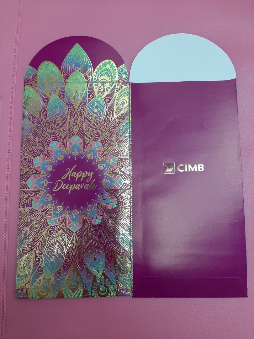 CIMB DEEPAVALI RED PACKETS (PAST YEAR), Everything Else on Carousell