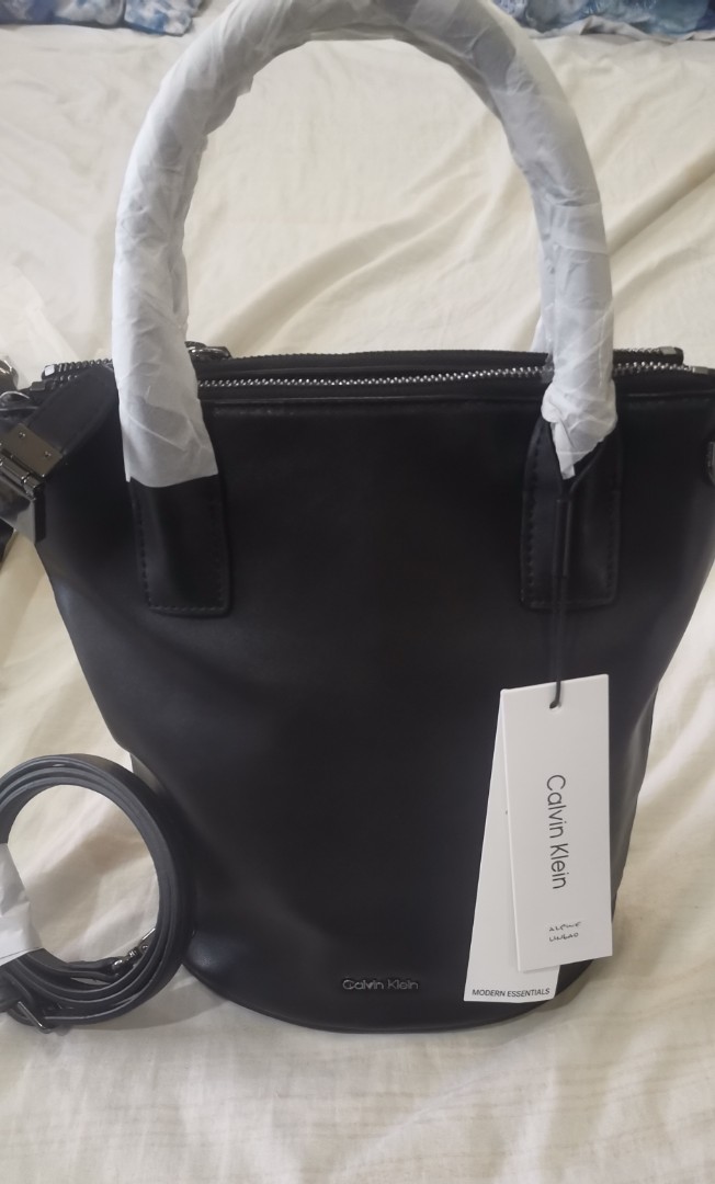 CK bucket sling bag, Women's Fashion, Bags & Wallets, Cross-body Bags ...