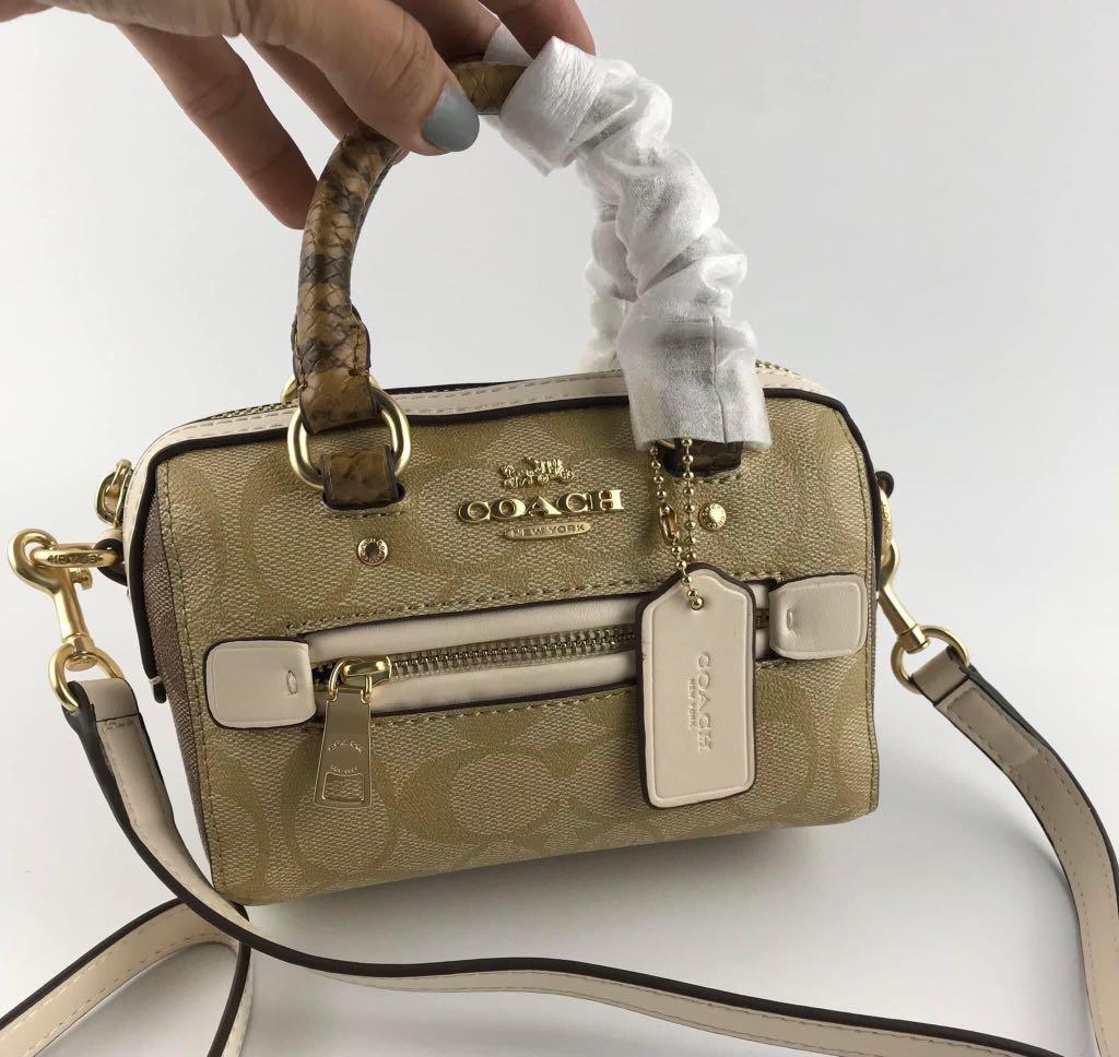 Coach Micro Rowan Crossbody, Women's Fashion, Bags & Wallets, Cross ...