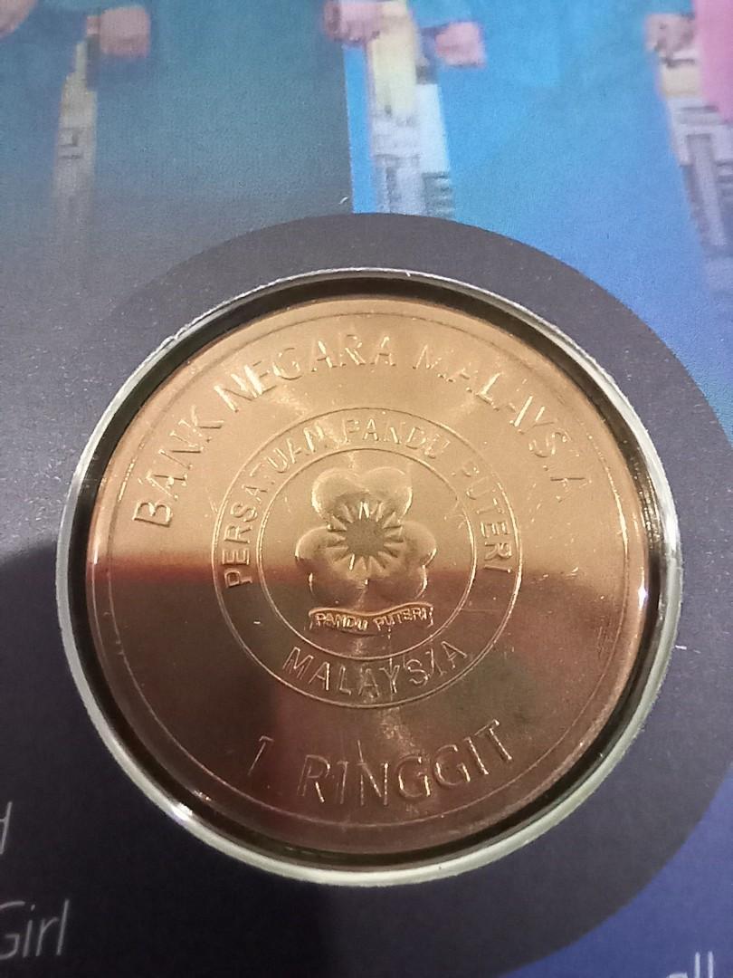 Coin card 100 tahun Pandu Puteri, Hobbies & Toys, Collectibles ...