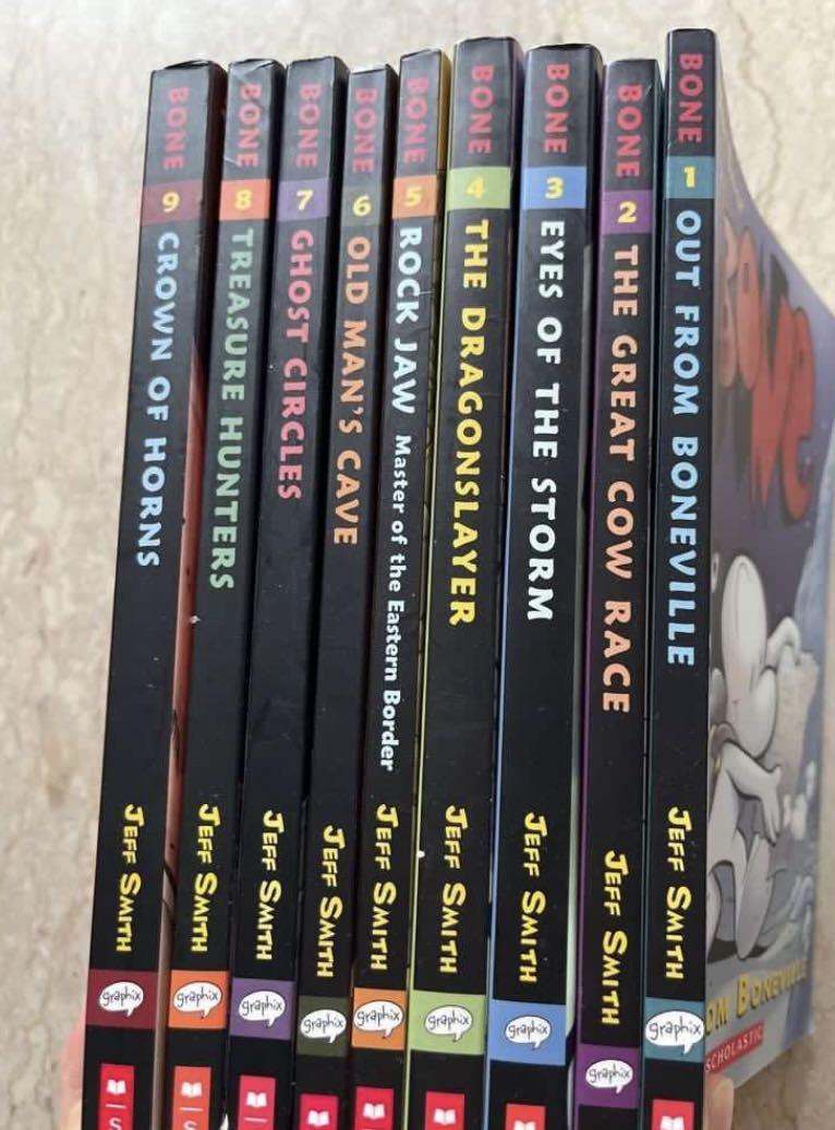 Complete BONE collection by Jeff Smith, Hobbies & Toys, Books ...