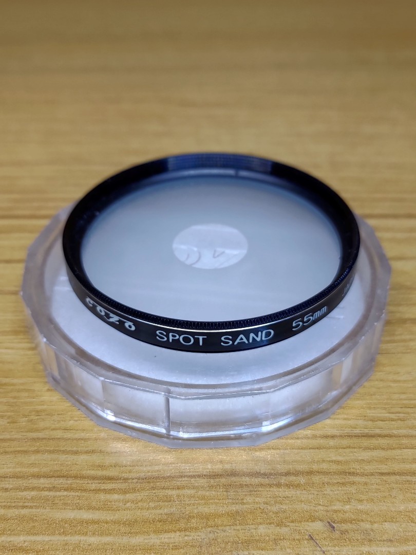 COZO SPOT SAND filter 55mm 日本製濾鏡, 攝影器材, 鏡頭及裝備 - Carousell
