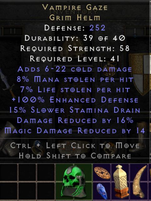 D2R | Ladder SC | Vampire Gaze | PC / Switch, Video Gaming, Gaming ...