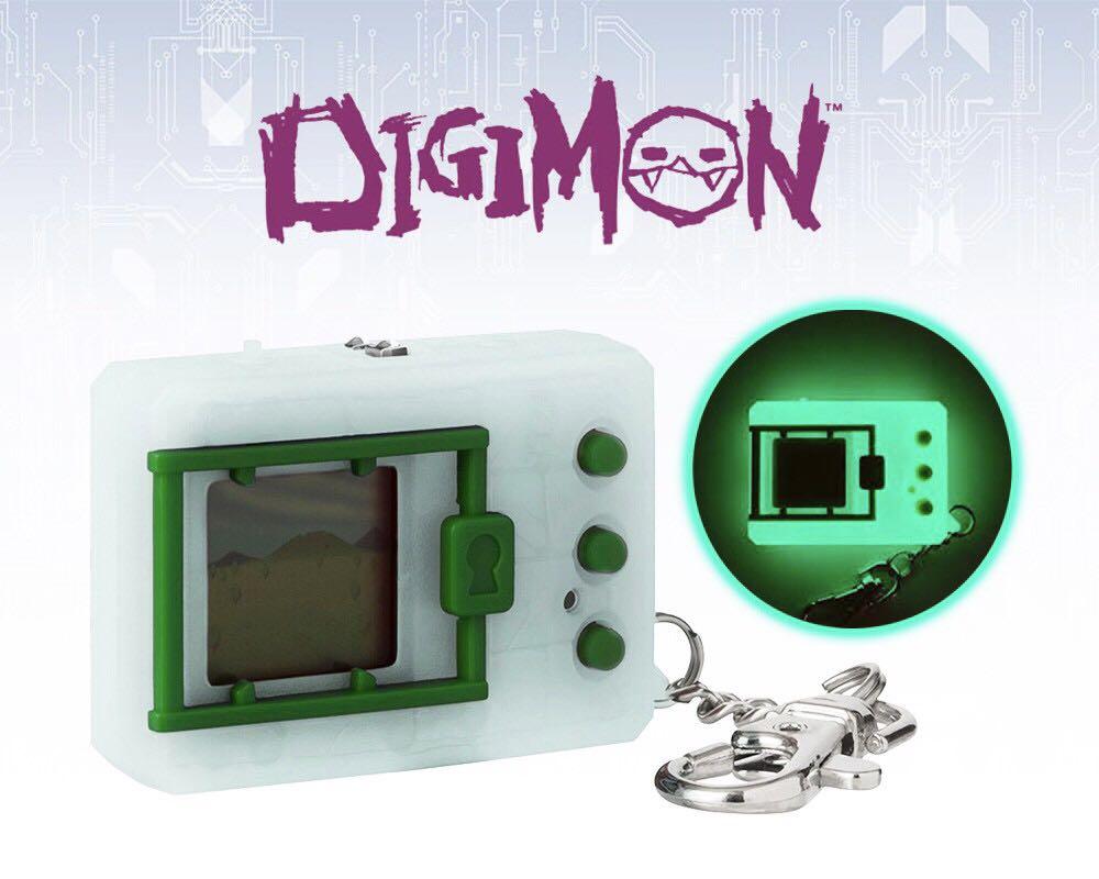 Digimon Bandai Digivice Virtual Pet Monster 20th Anniversary Glow-In ...
