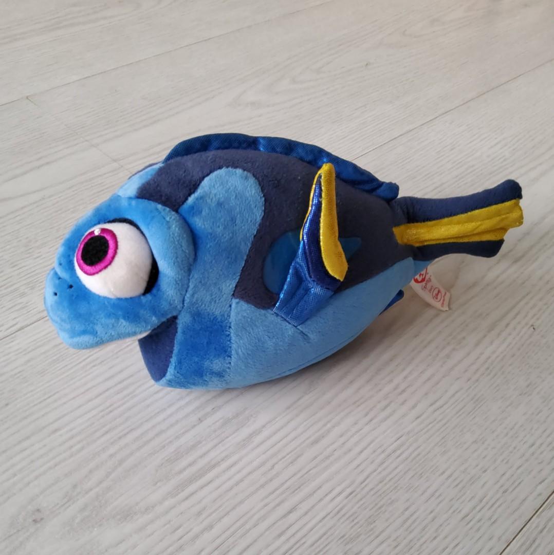 Dory Fish Plushie - TY Disney Pixar Sparkle Plush Stuffed Toy Plushy ...