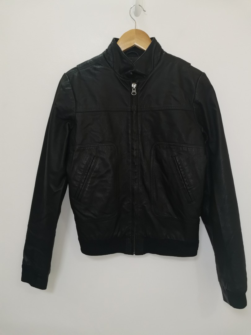 EDWIN | Leather Jacket, Women's Fashion, Coats, Jackets and Outerwear ...